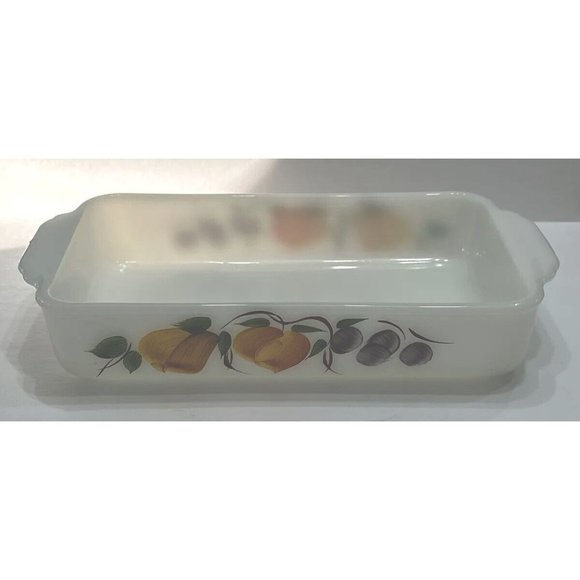 Fire King | Kitchen | Vintage Fire King Casserole Baking Dish 4 Peach ...